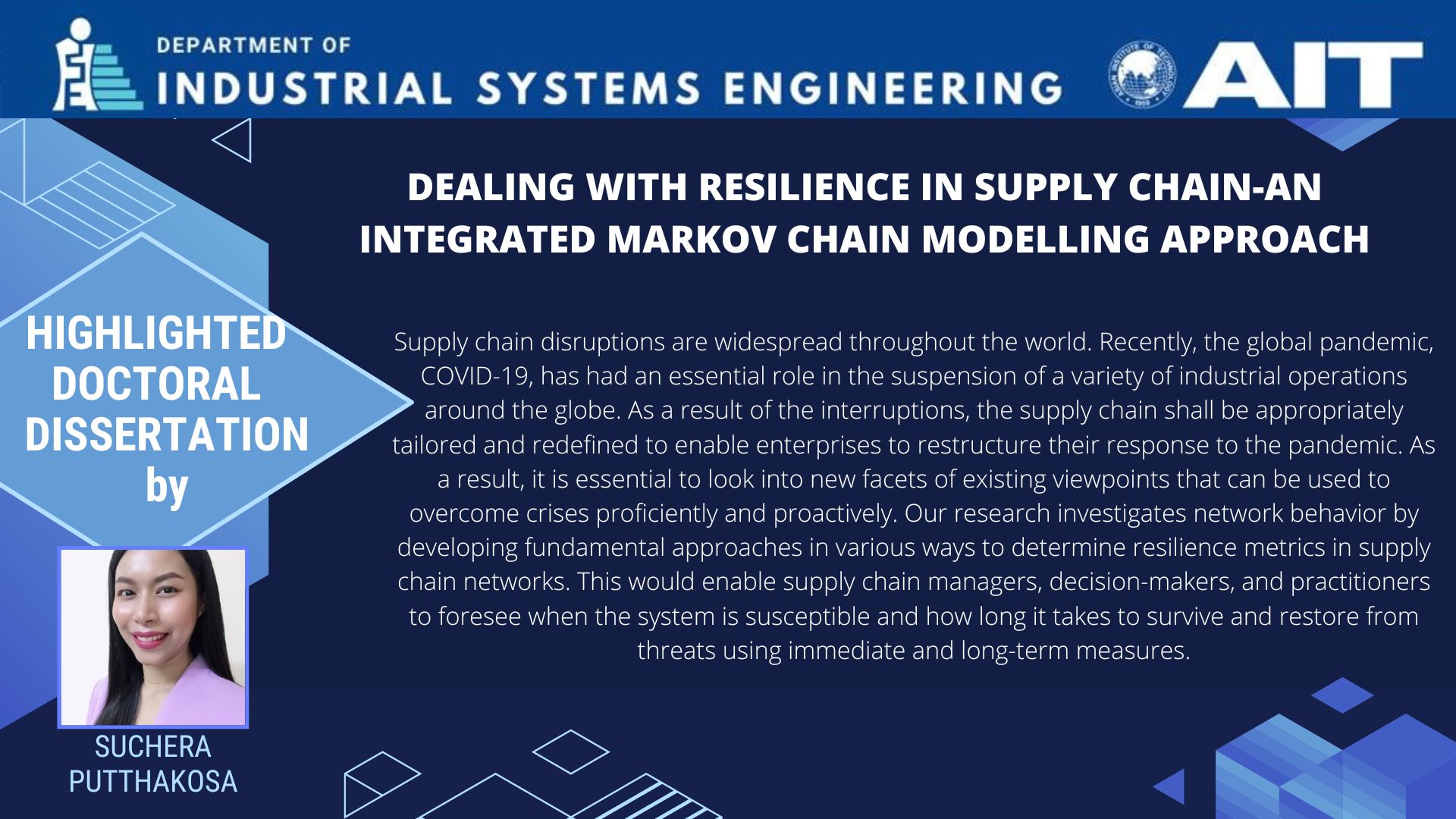 Weekly Highlighted Dissertation